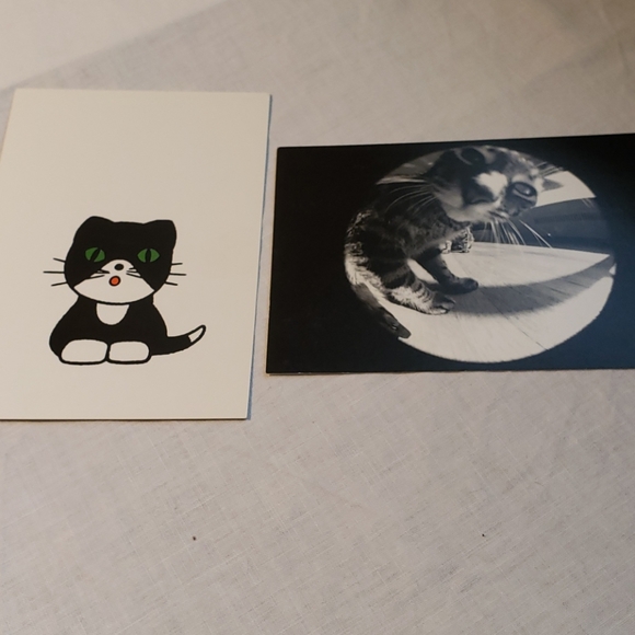 Office | 2 Vintage Cat Postcards | Poshmark